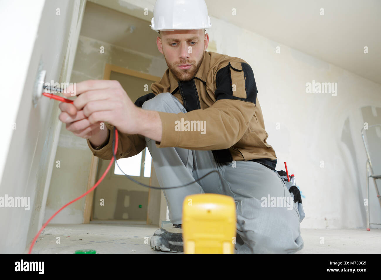 testing the socket Stock Photo - Alamy