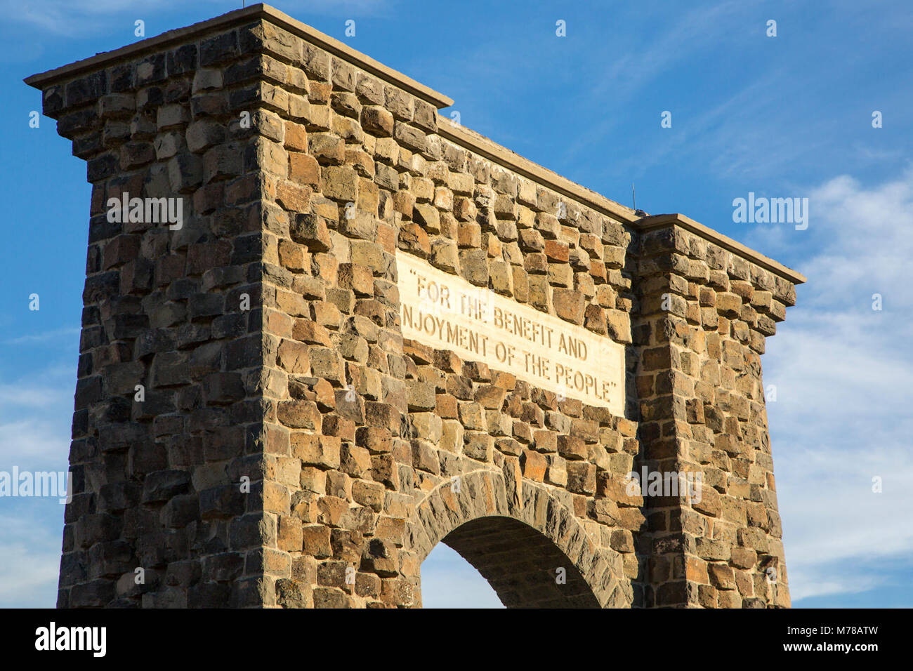 Roosevelt arch history hi-res stock photography and images - Alamy