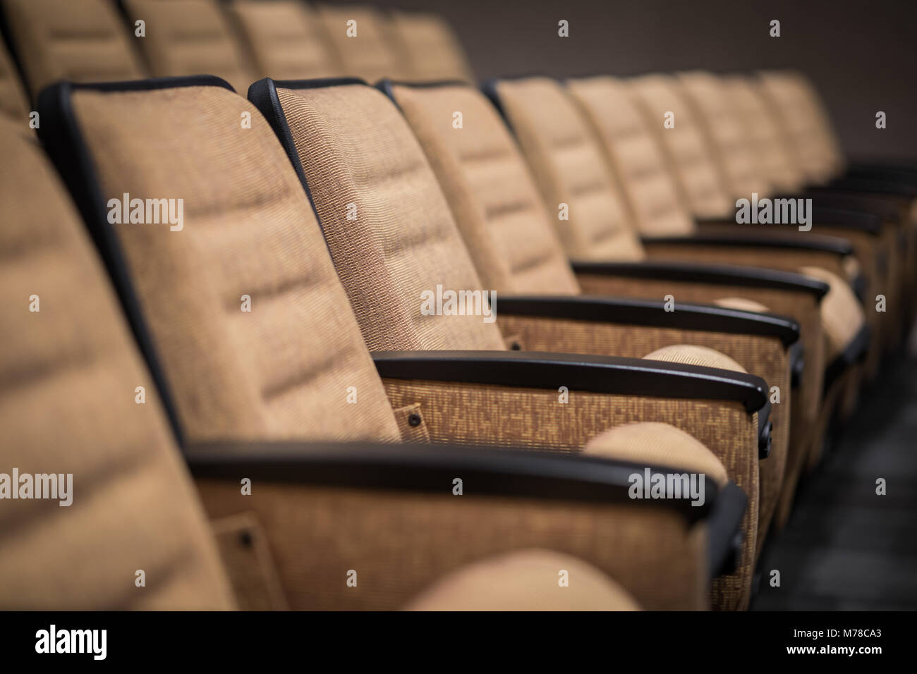 Empty seats in the auditorium Stock Photo - Alamy