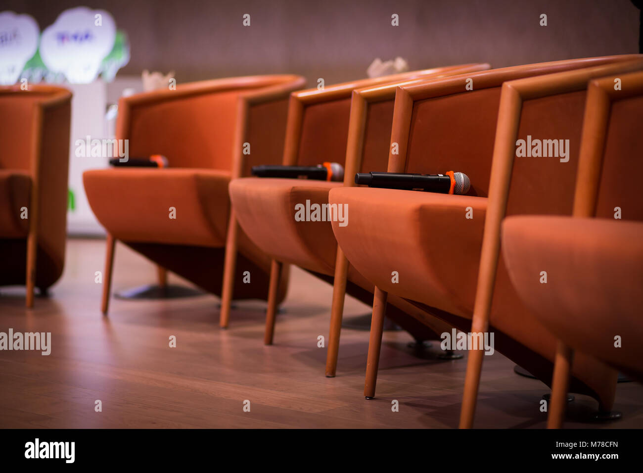 Empty seats in the auditorium Stock Photo - Alamy