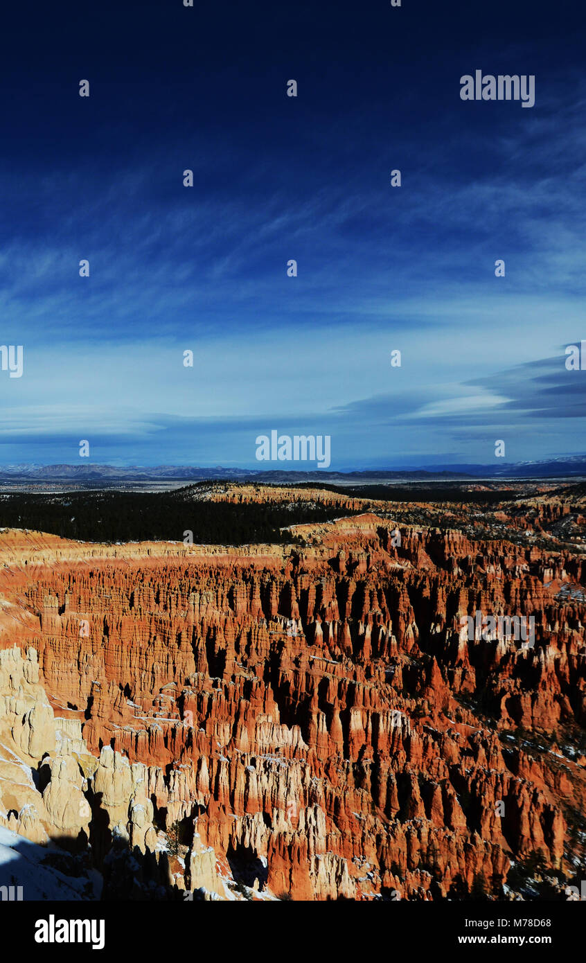 Bryce Canyon during winter Stock Photo - Alamy
