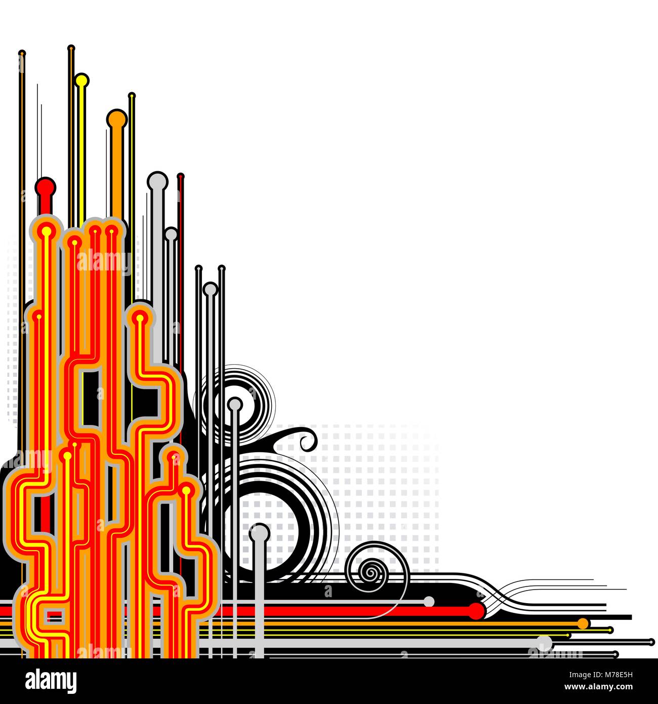 Circuit corner Stock Vector Images - Alamy