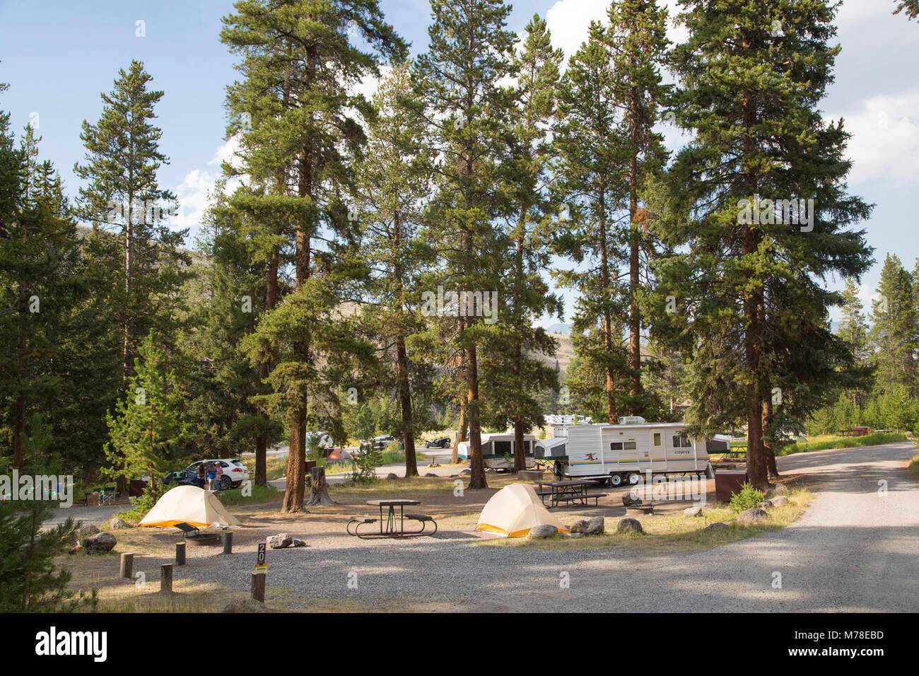 Tower Campground High Resolution Stock Photography and Images - Alamy