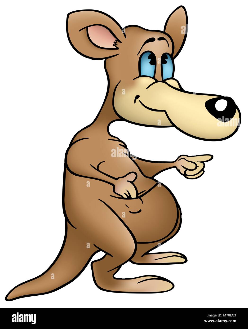 Kangaroo pointing hi-res stock photography and images - Alamy