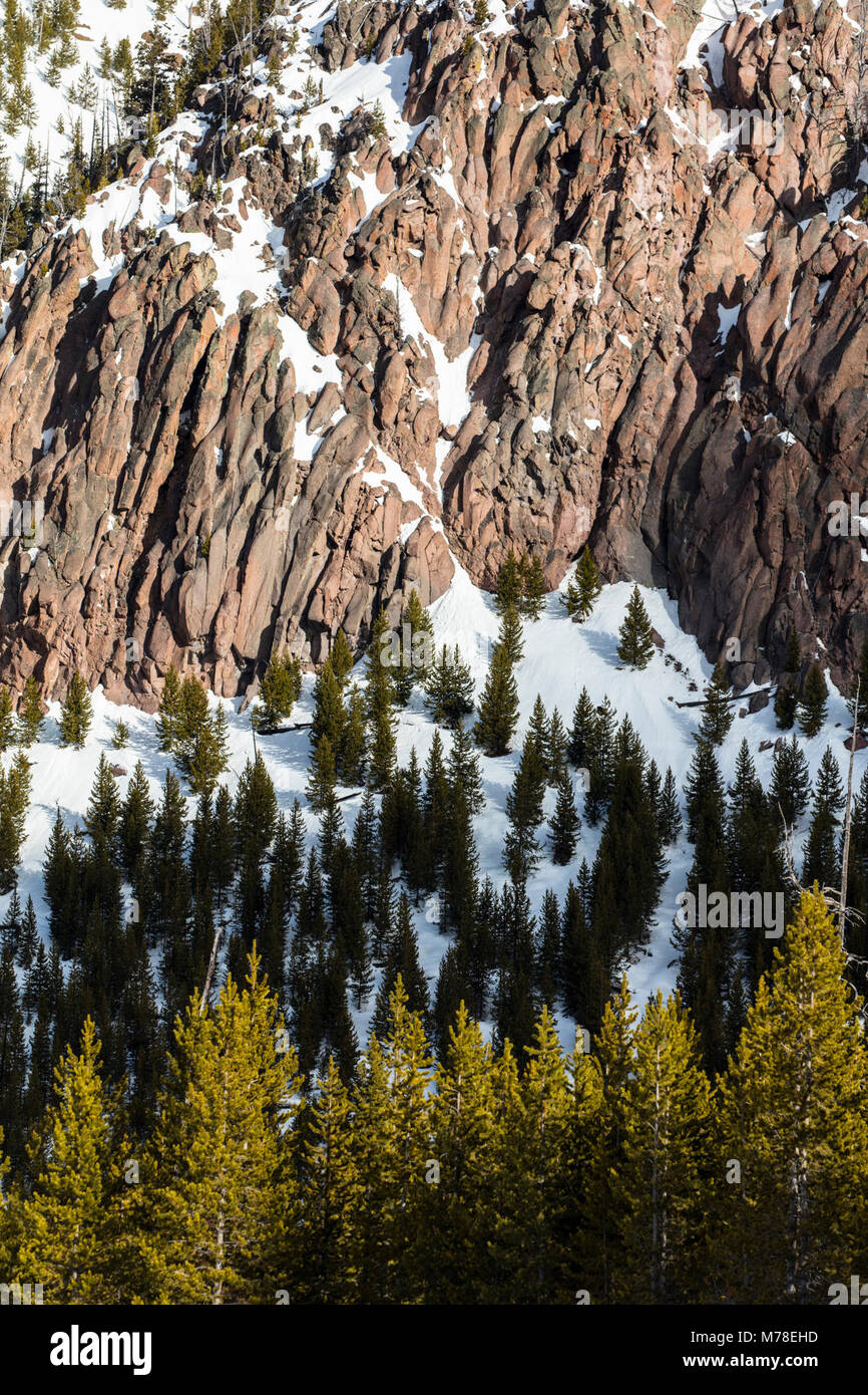 Tuff yellowstone hi-res stock photography and images - Alamy