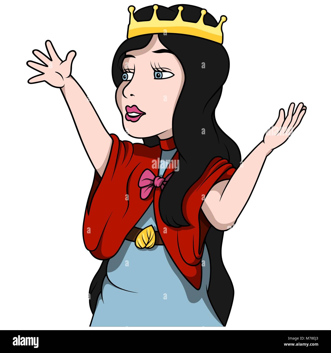Queen character hi-res stock photography and images - Alamy
