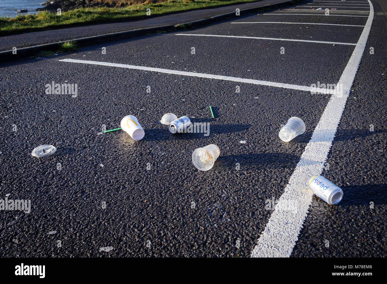 Macdonalds litter hi-res stock photography and images - Alamy