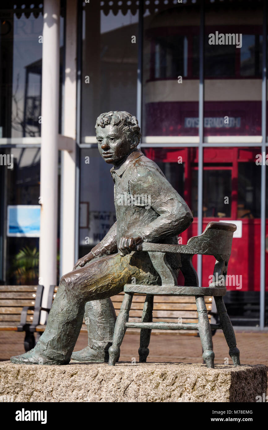 The Tramshed Dylan Thomas Statue Dylan Thomas Square Swansea Maritime ...