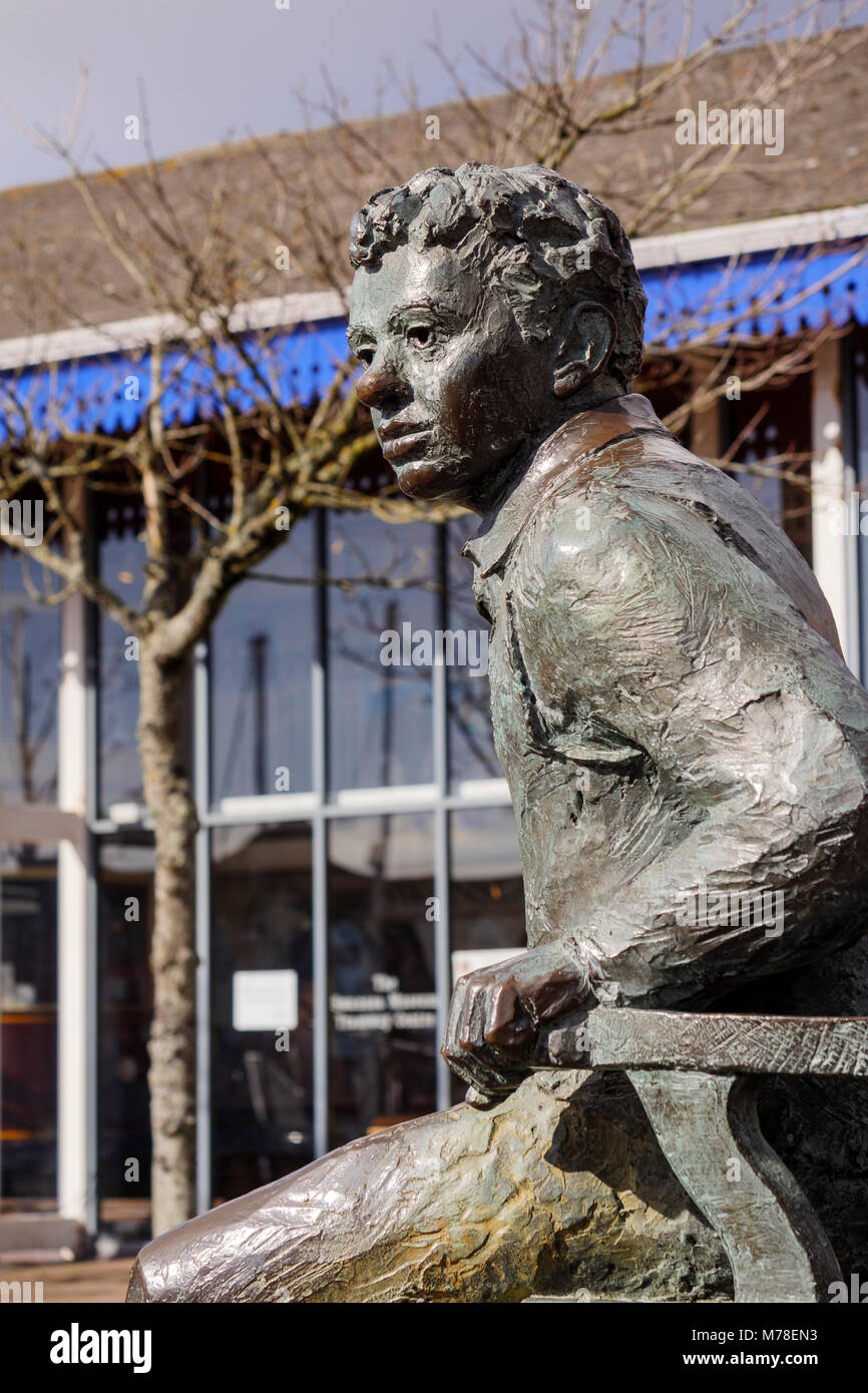 The Tramshed Dylan Thomas Statue Dylan Thomas Square Swansea Maritime ...