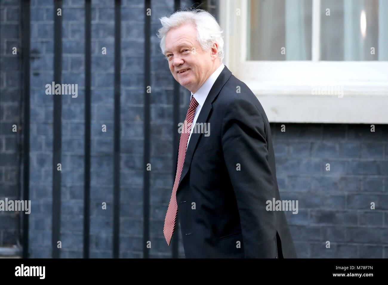 Ministers attend the weekly Cabinet meeting at Downing Street. Featuring: David Davis Where ...