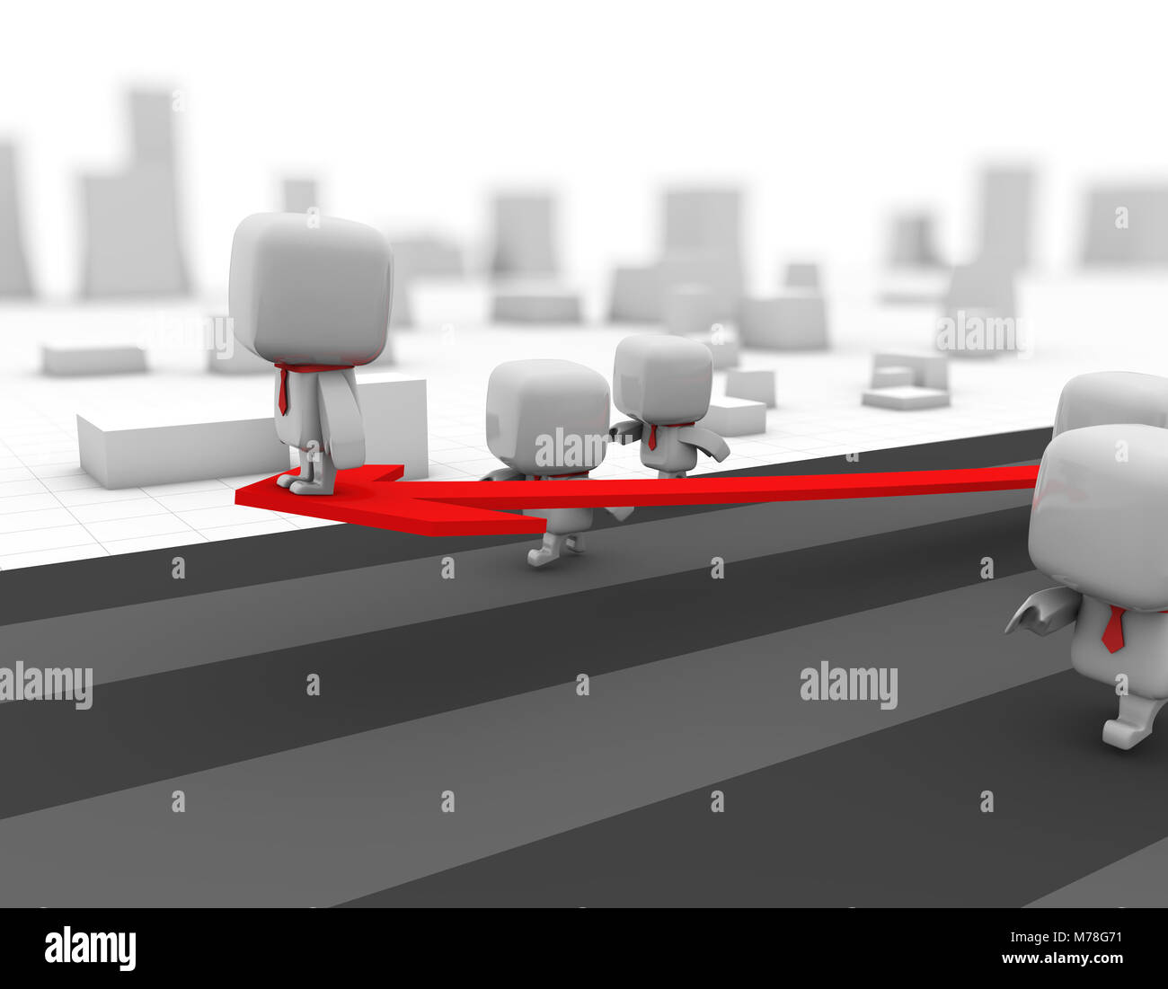 Stand on the arrow of takeoff and surpass everyone, the winner Stock ...