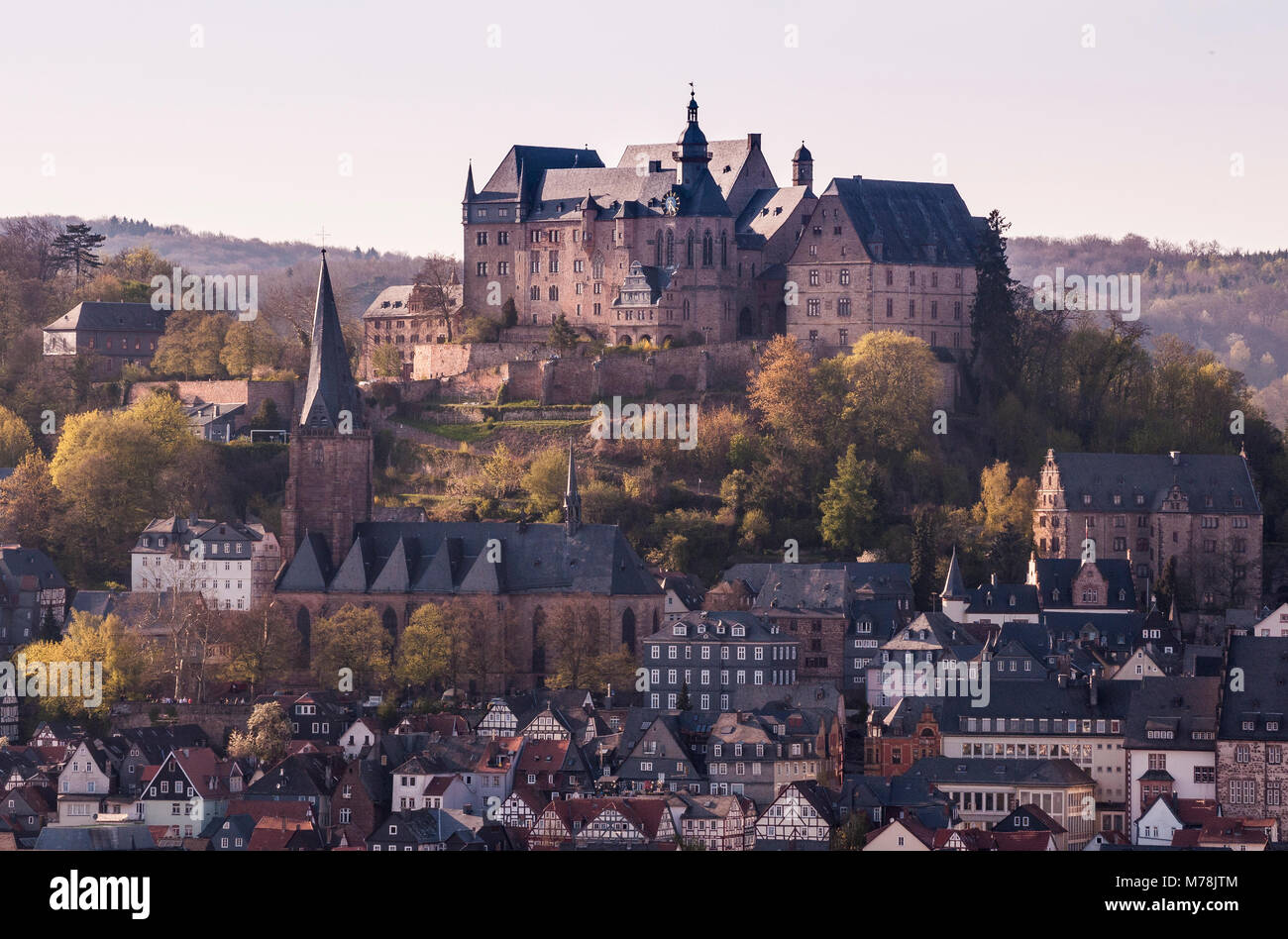Marburg castle hesse germany hi-res stock photography and images - Alamy