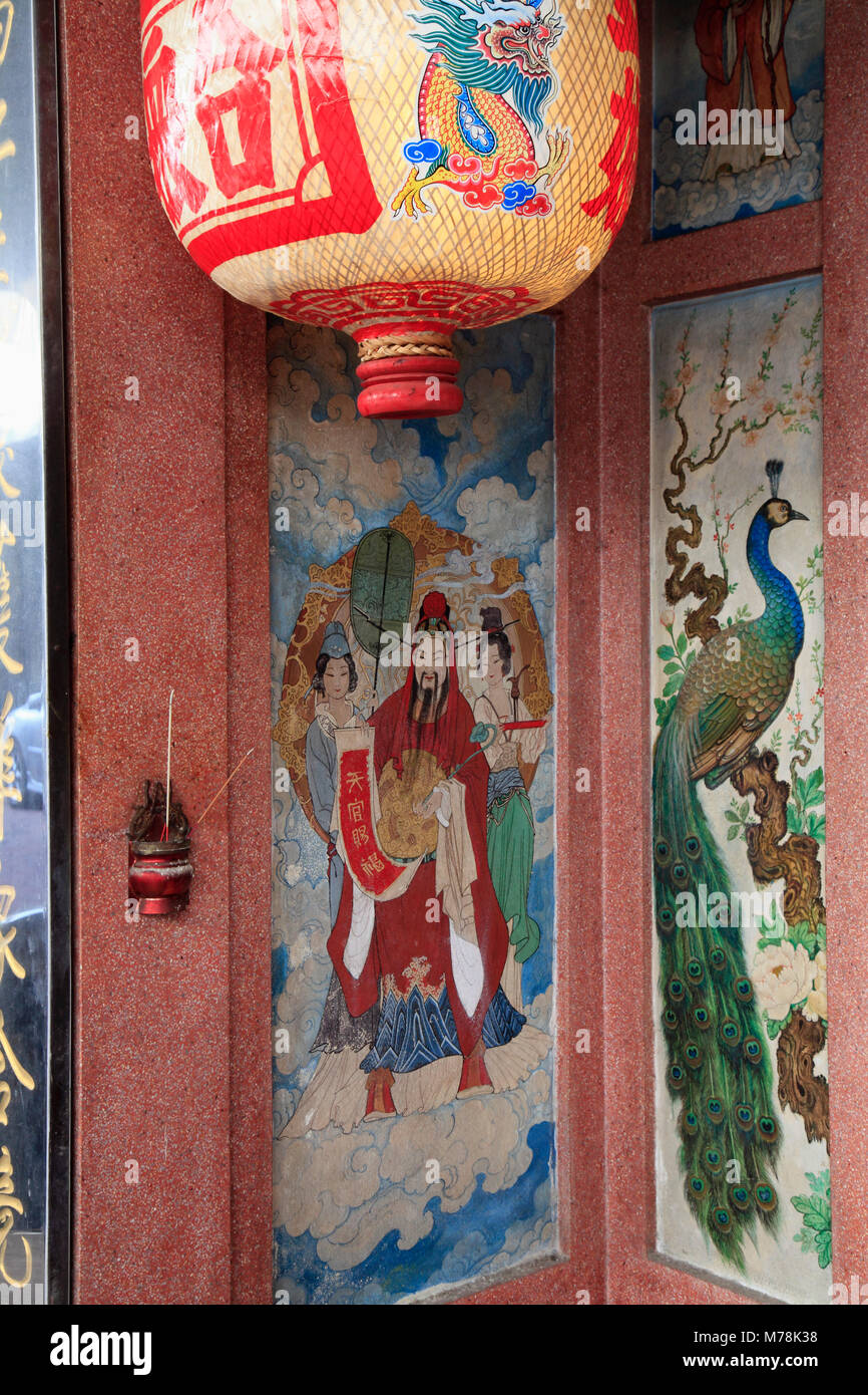 Chinese temple wall painting hi-res stock photography and images - Alamy