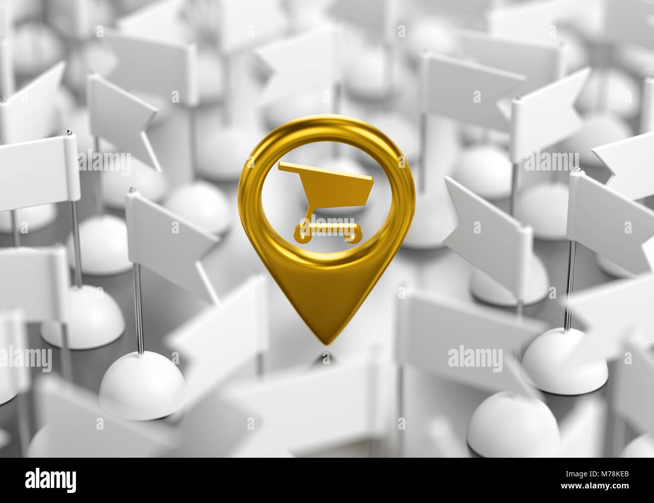 Offline Store Location Stock Photo - Alamy