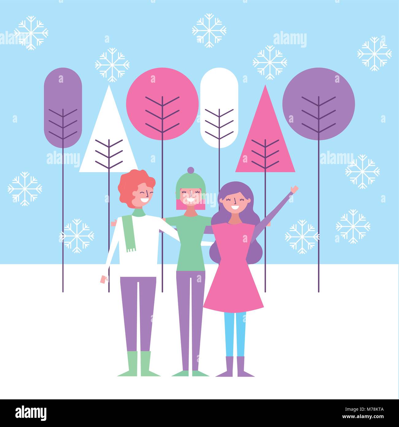 people cartoon characters Stock Vector Image & Art - Alamy