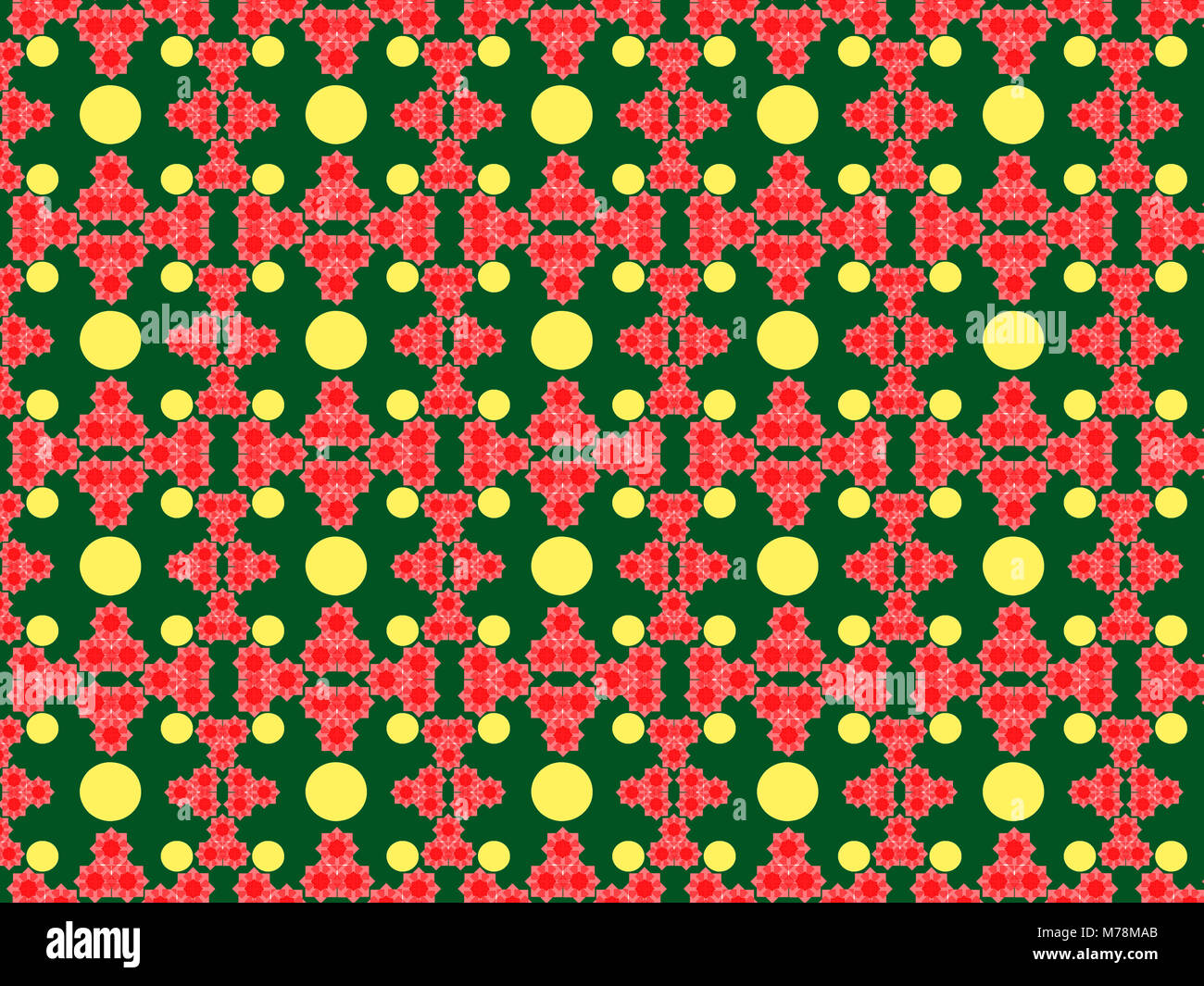 Seamless colored pattern of geometric and arbitrary shapes of different ...