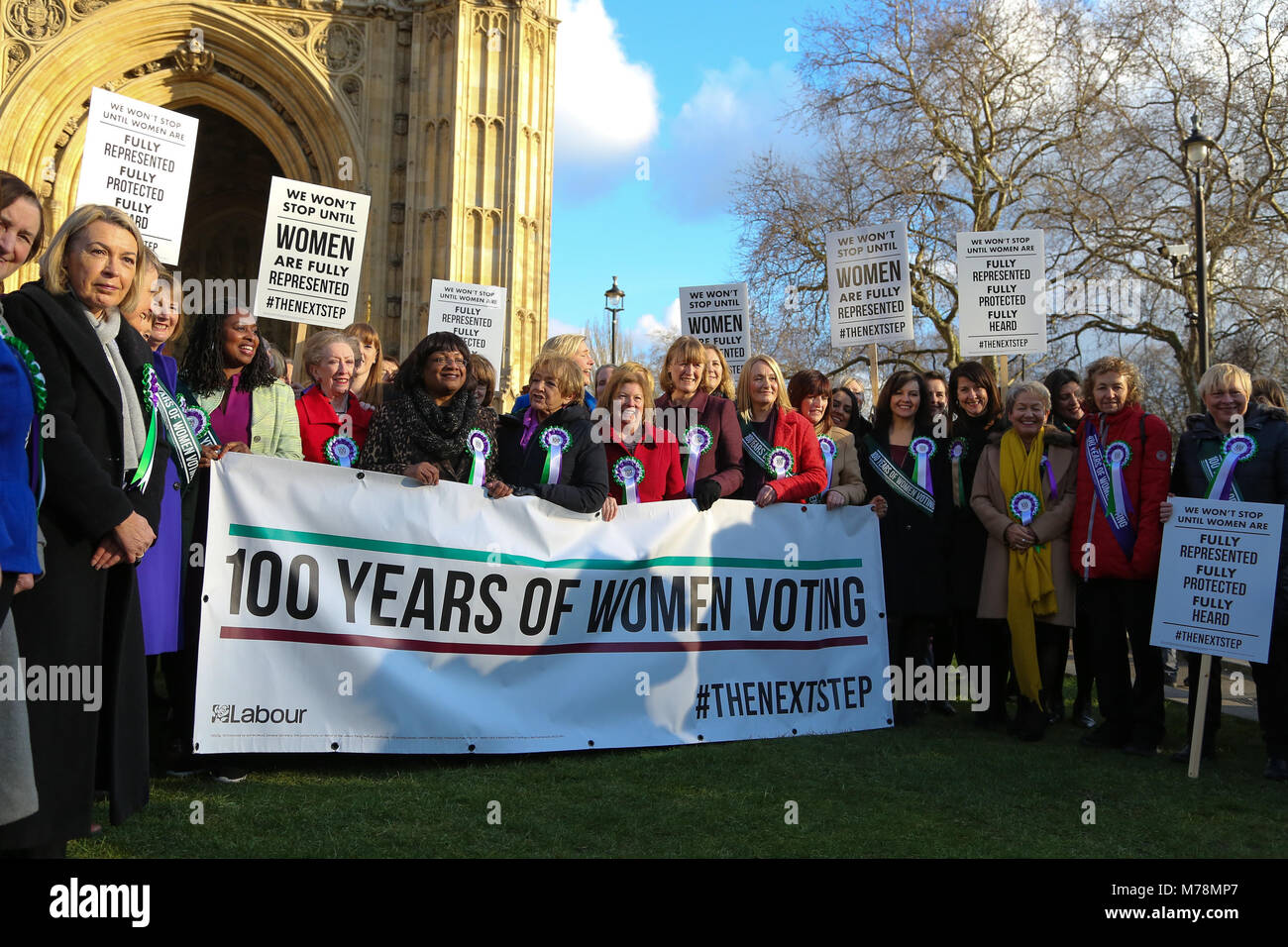 Labour Party launches a yearlong campaign outside Parliament to ...