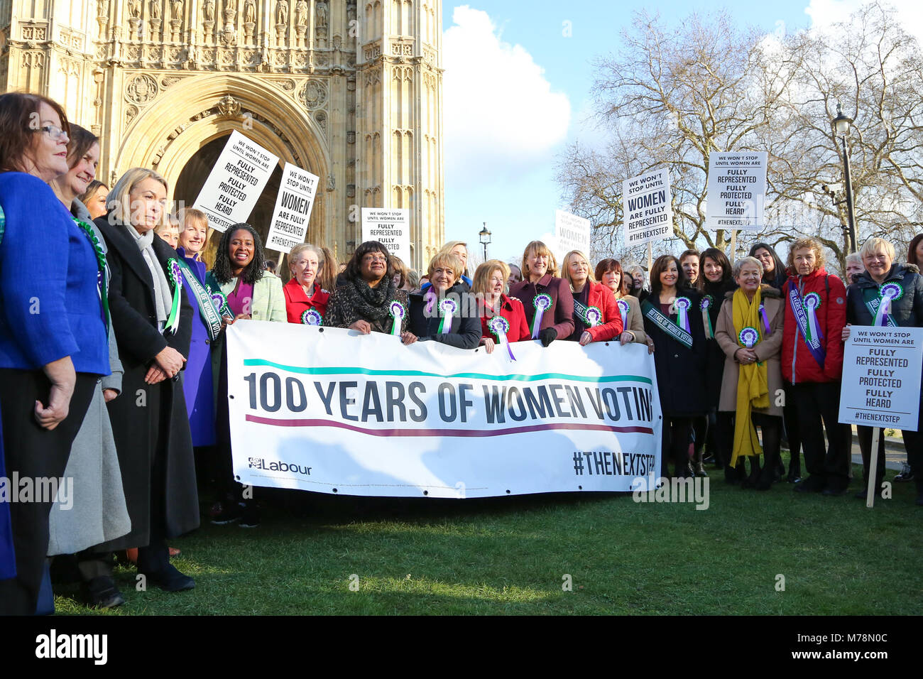 Labour Party launches a yearlong campaign outside Parliament to ...