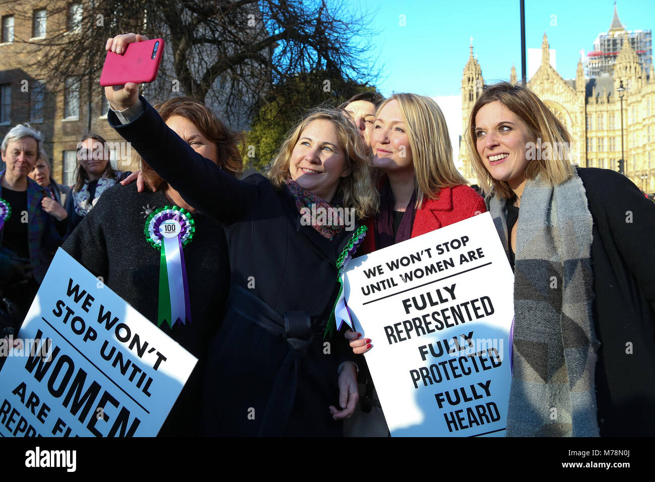 Labour Party launches a yearlong campaign outside Parliament to ...