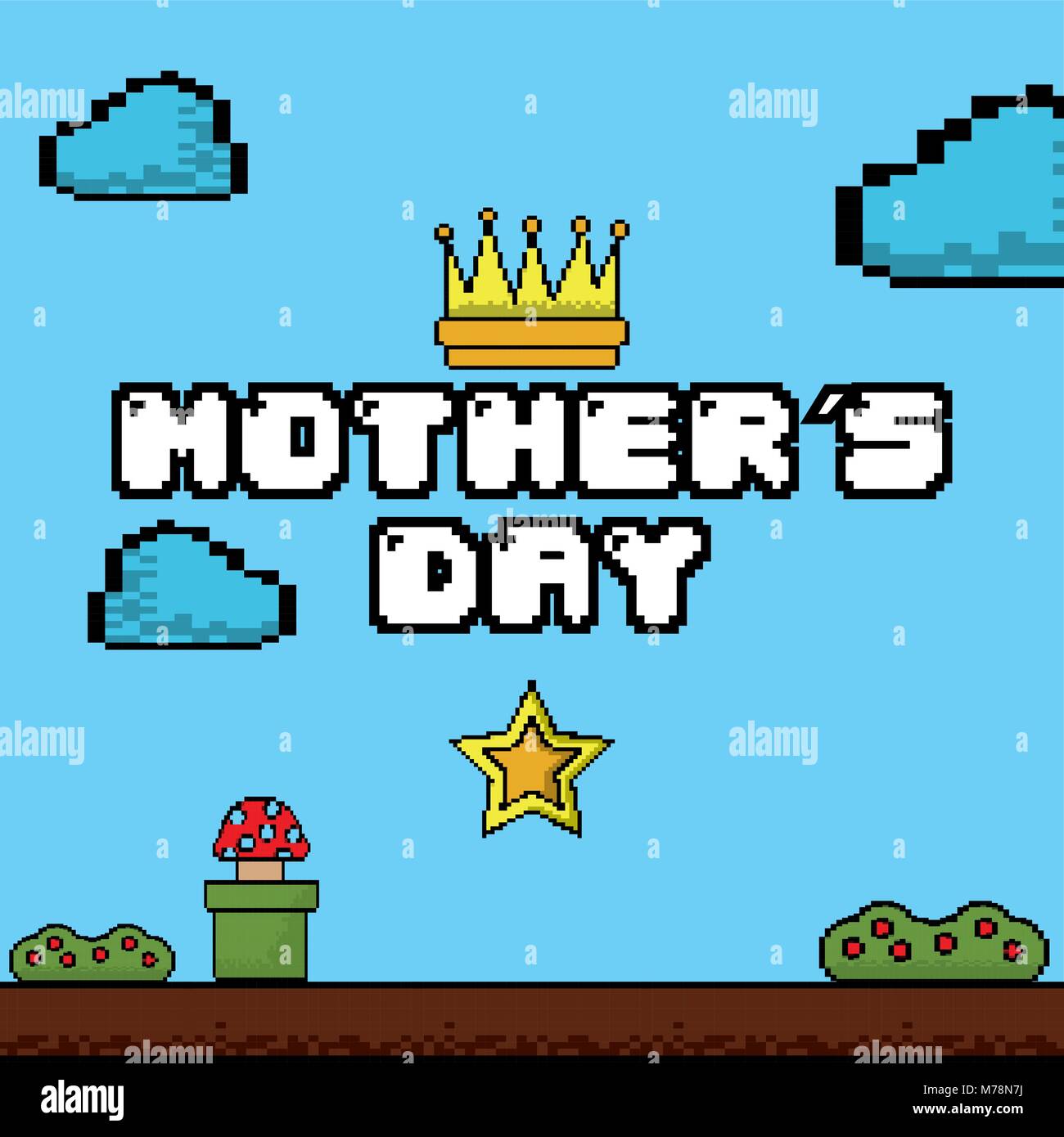 Video game day poster Stock Vector Images - Alamy