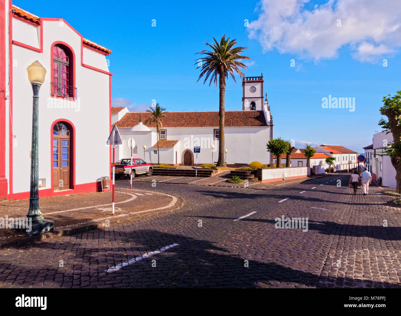 Main Church, Vila do Porto, Santa Maria Island, Azores, Portugal ...