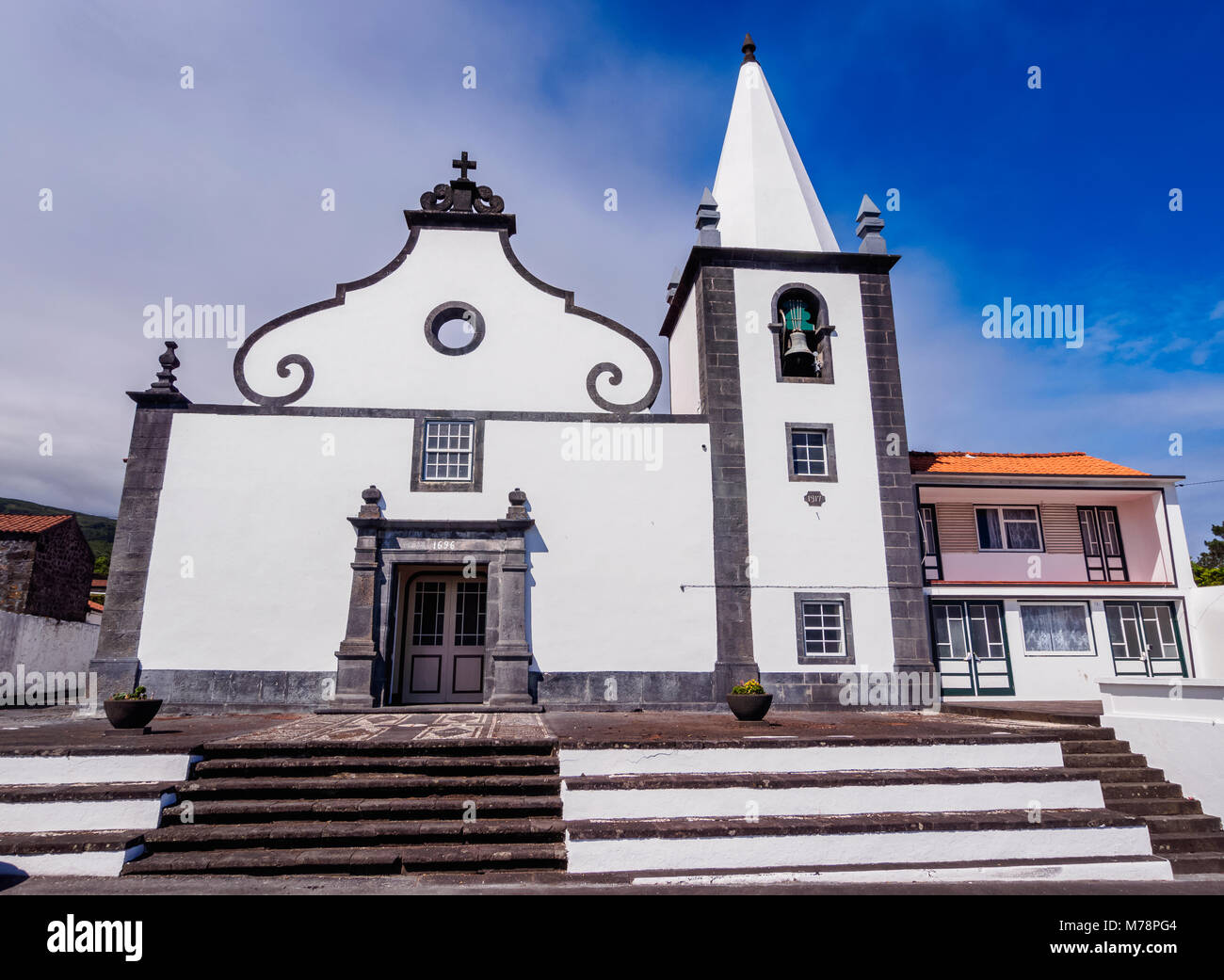 Church of Santo Antonio, Sao Roque do Pico, Pico Island, Azores ...
