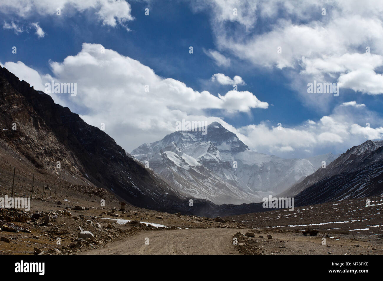 Tibet side everest hi-res stock photography and images - Alamy