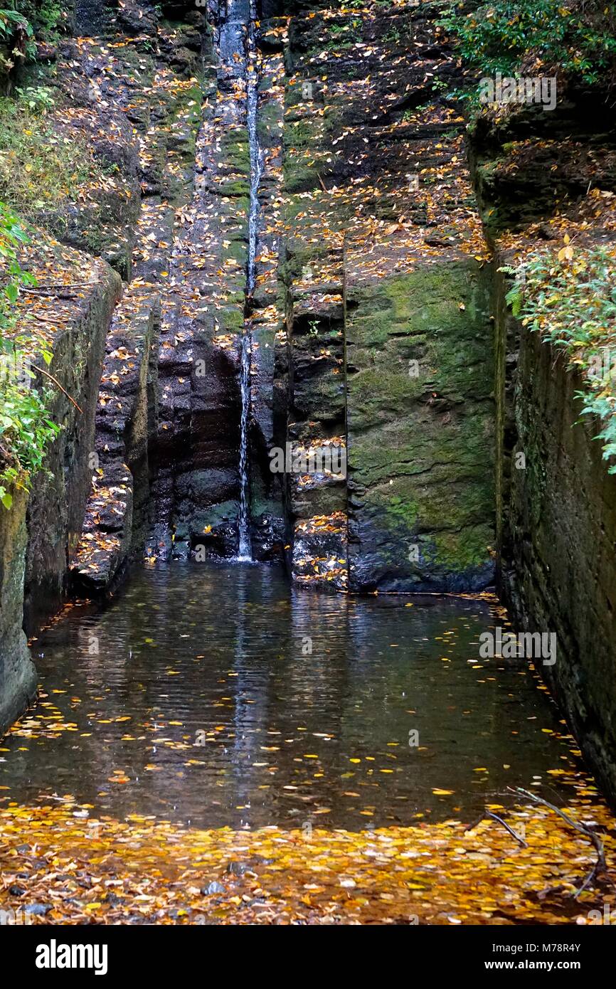 Silverthread Falls is located in Dingmans Ferry, Delaware Township ...