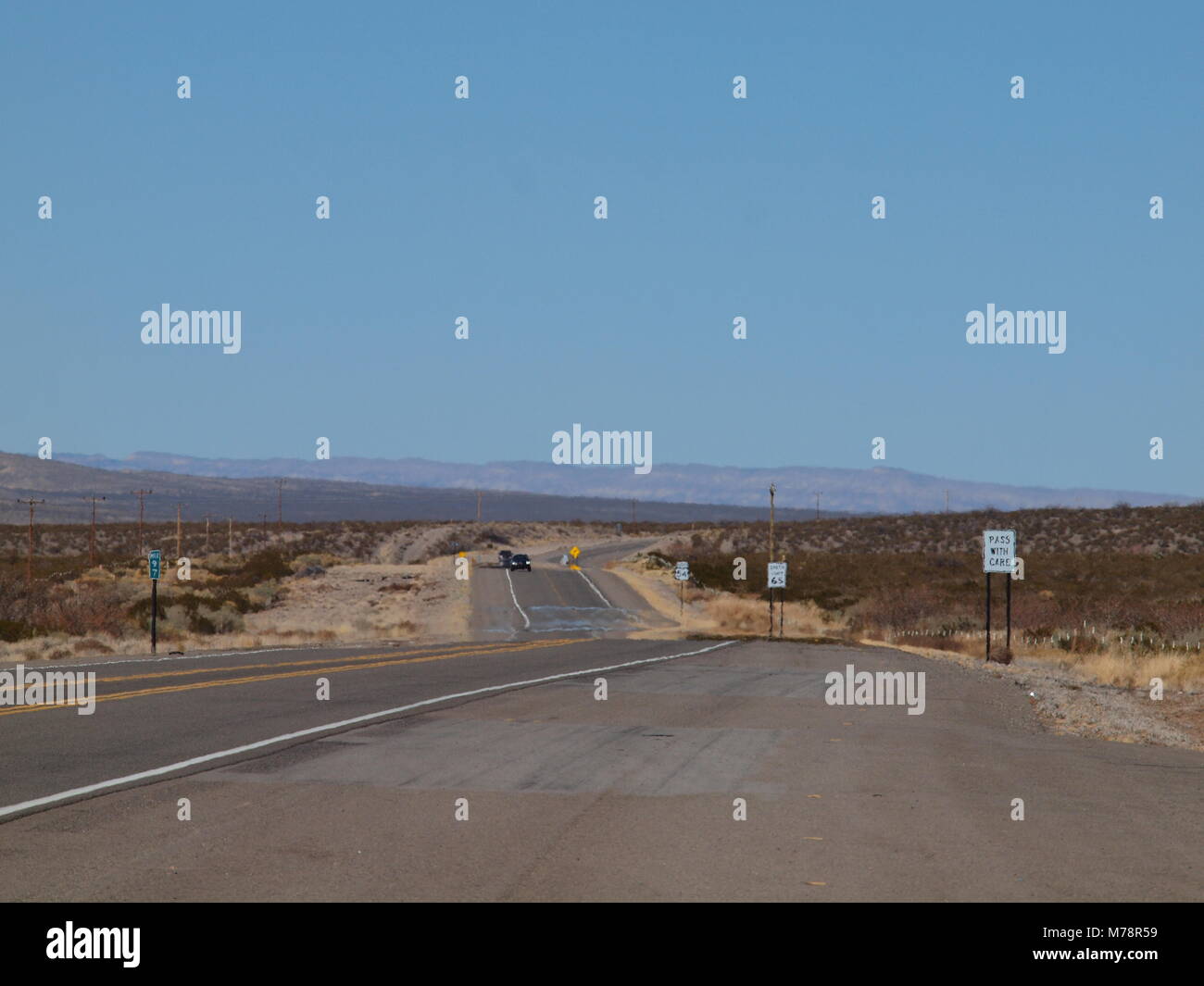 US 54 in Northern New Mexico Stock Photo - Alamy