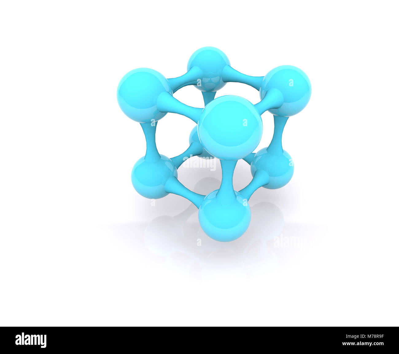 Ball connection concept, abstract 3d Stock Photo - Alamy