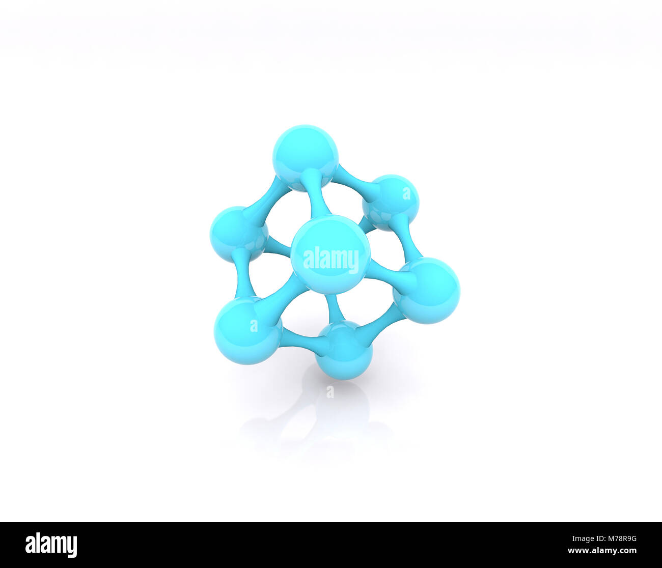 Ball connection concept, abstract 3d Stock Photo - Alamy