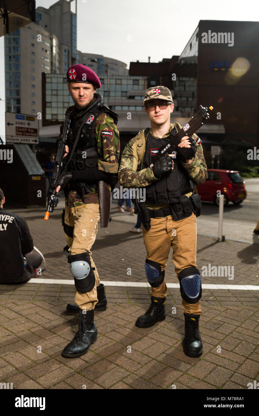 Comic Con Cardiff 2017 Stock Photo - Alamy