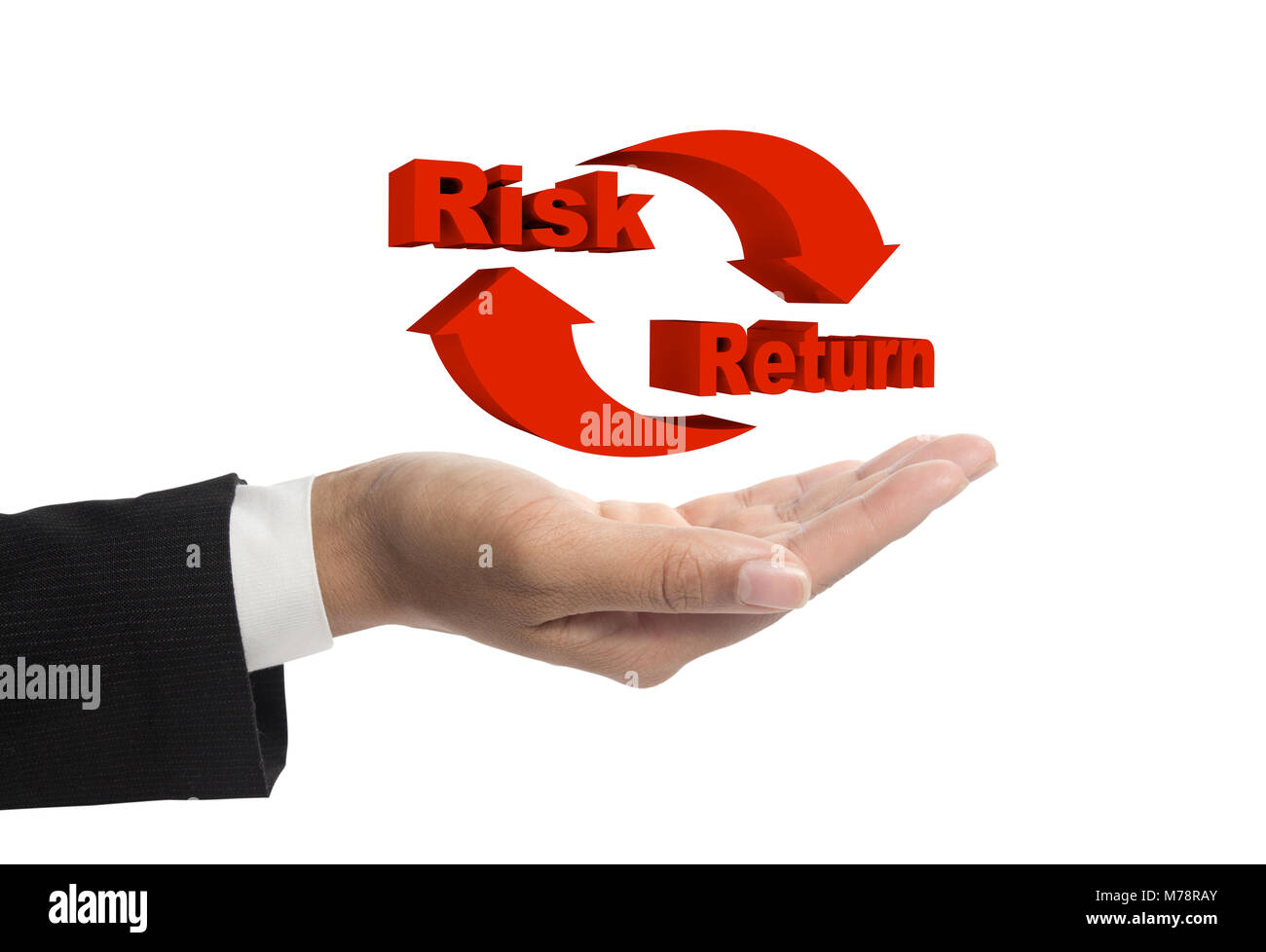 Investment return stock market Cut Out Stock Images & Pictures - Alamy