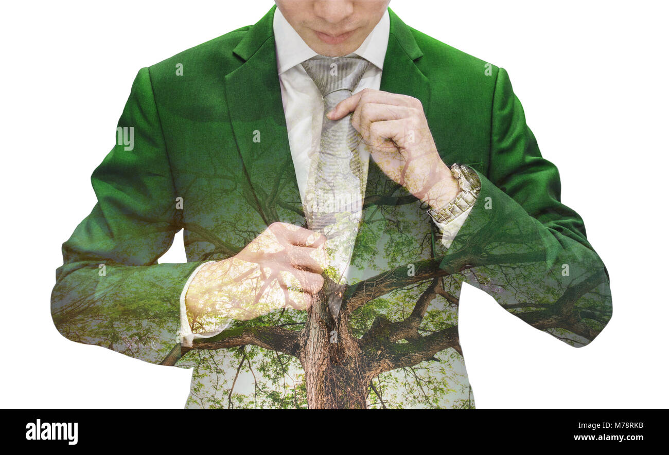 Sustainable green business suit hi-res stock photography and images - Alamy