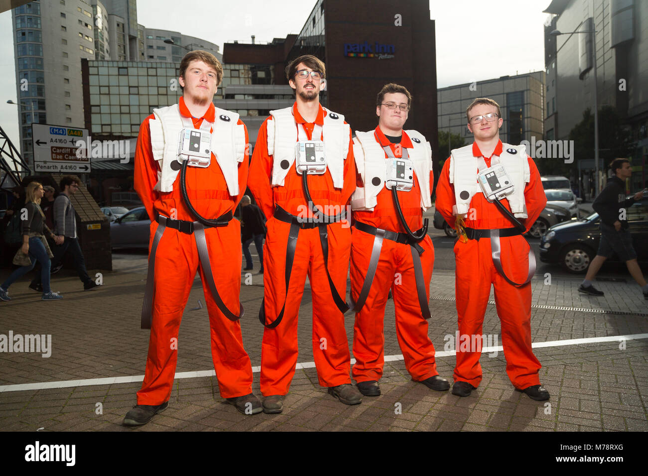Comic Con Cardiff 2017 Stock Photo - Alamy