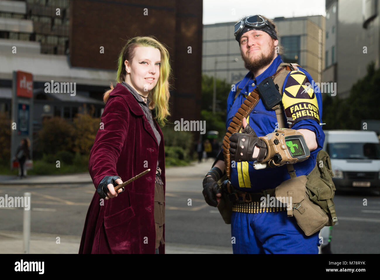 Comic Con Cardiff 2017 Stock Photo - Alamy