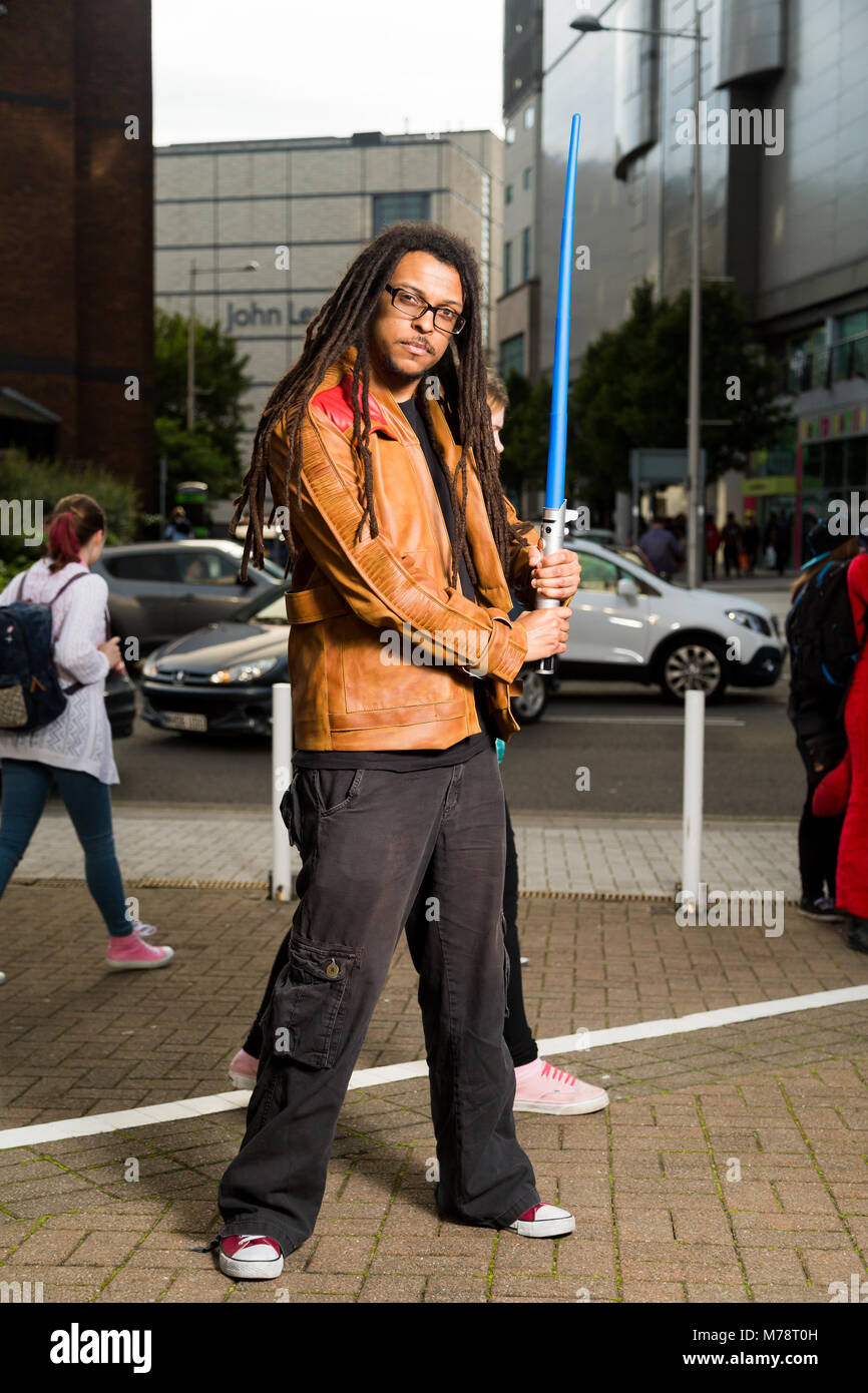 Comic Con Cardiff 2017 Stock Photo - Alamy