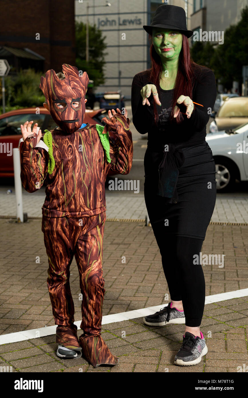 Comic Con Cardiff 2017 Stock Photo - Alamy