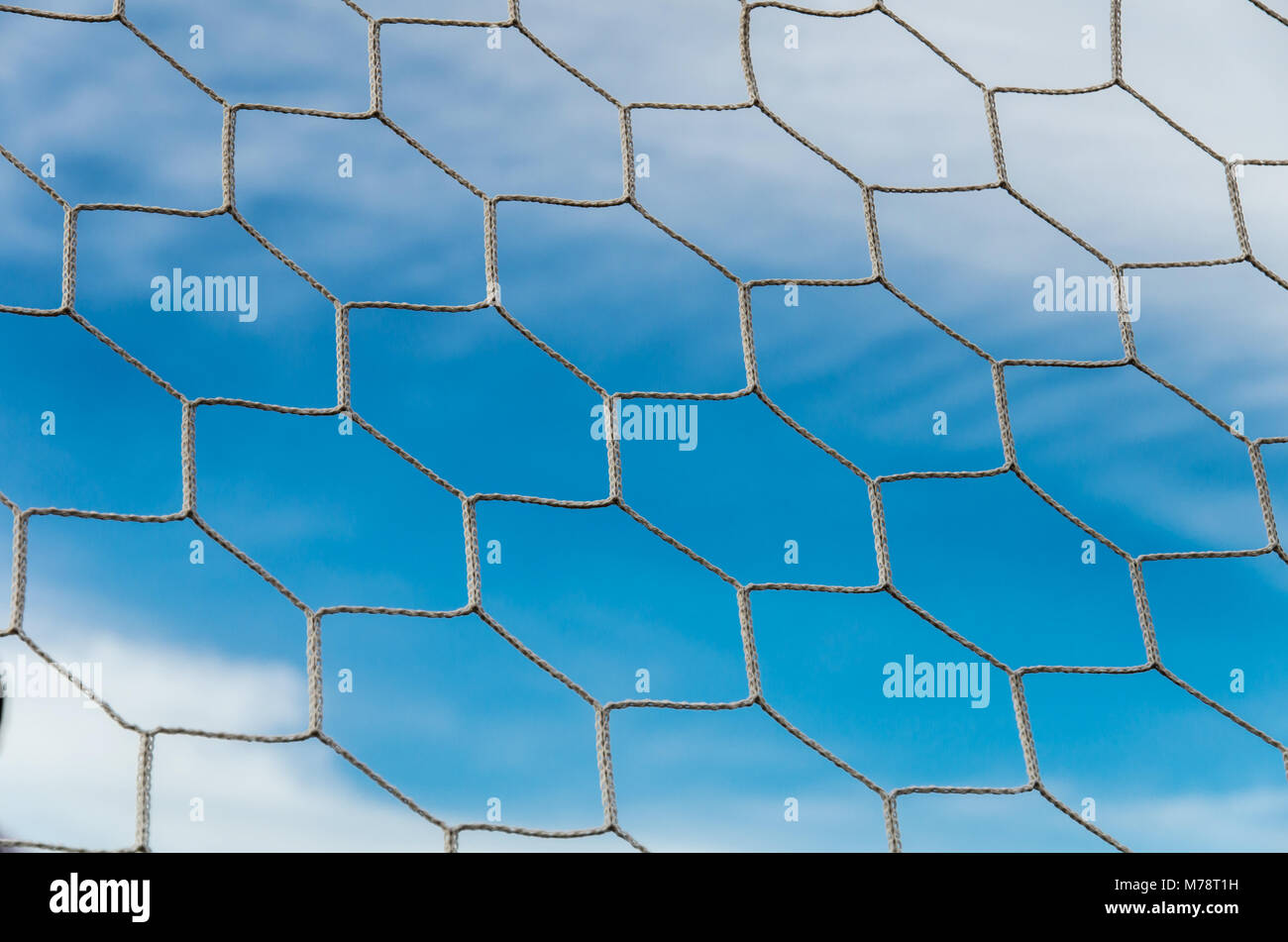 Cloud football goal net hi-res stock photography and images - Alamy