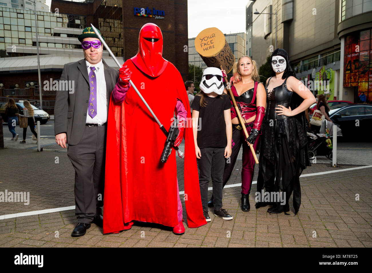 Comic Con Cardiff 2017 Stock Photo - Alamy