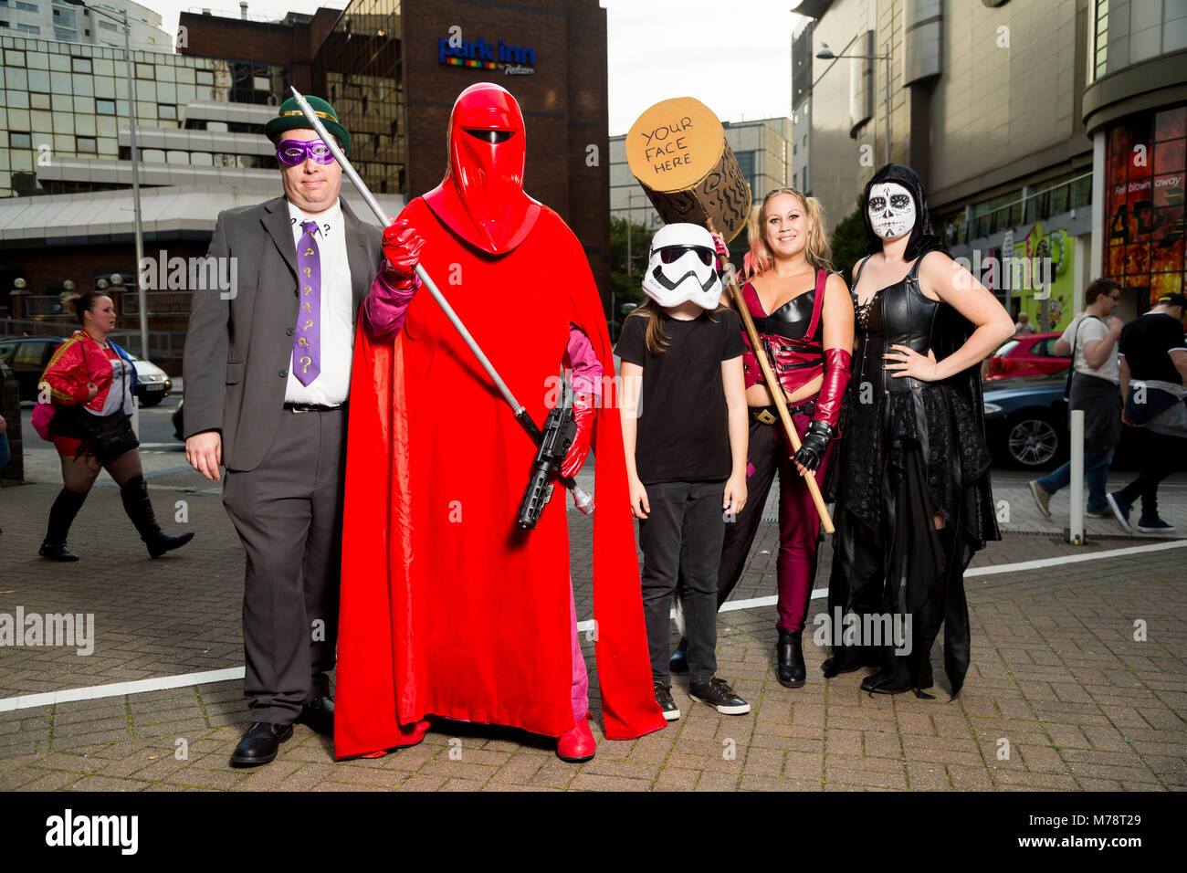 Comic Con Cardiff 2017 Stock Photo - Alamy