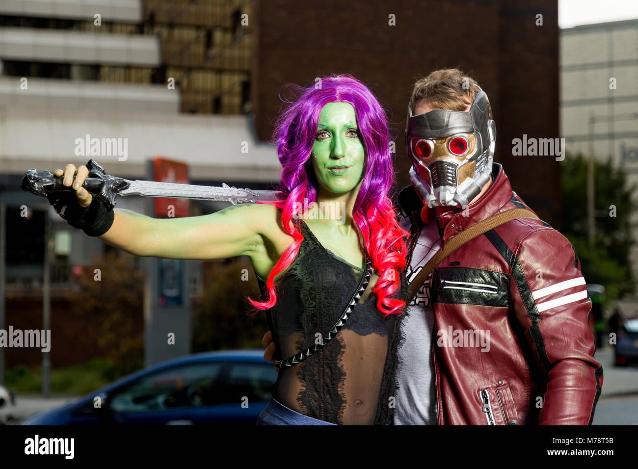 Comic Con Cardiff 2017 Stock Photo - Alamy