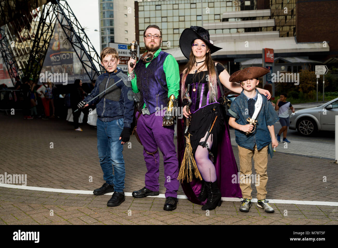 Comic Con Cardiff 2017 Stock Photo - Alamy