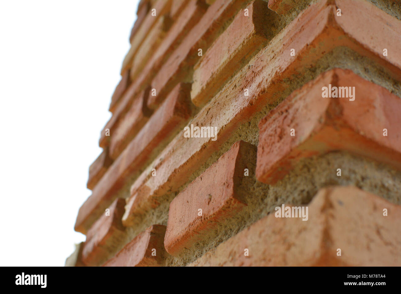 Close up rural brick wall Stock Photo - Alamy