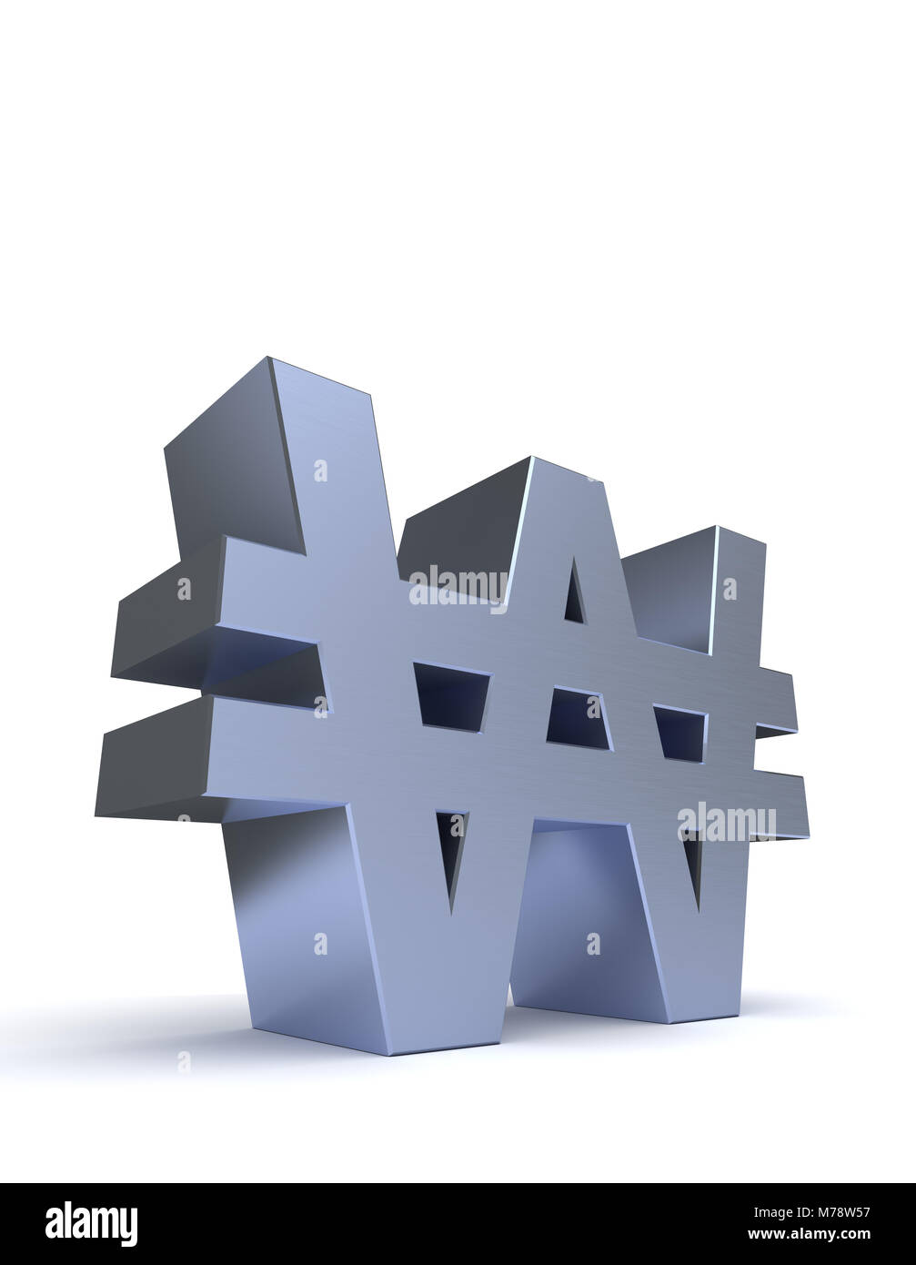 Korean Won Sign Stock Photo - Alamy