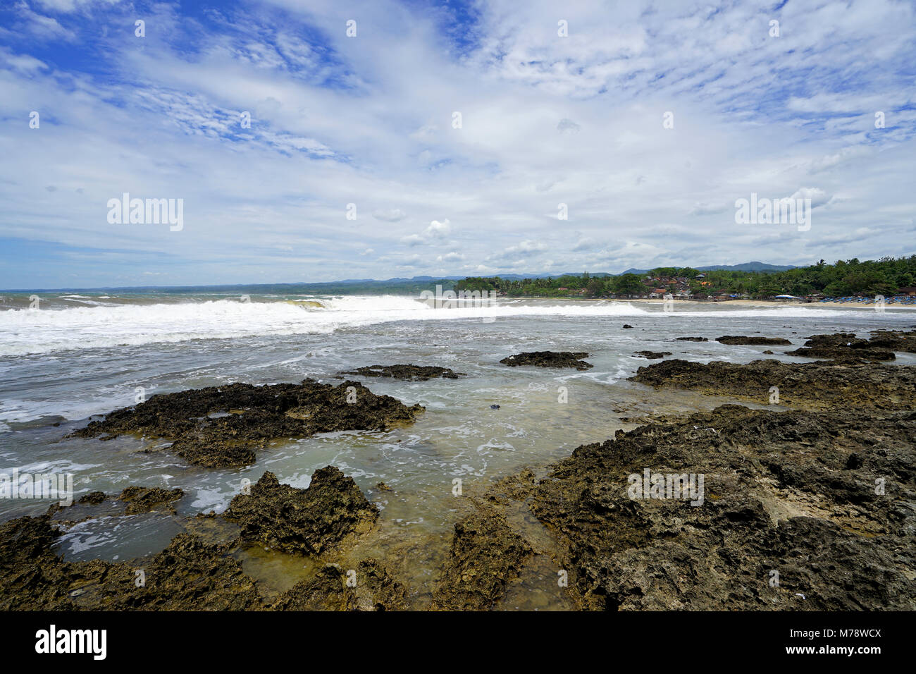 Pantai rancabuaya hi-res stock photography and images - Alamy
