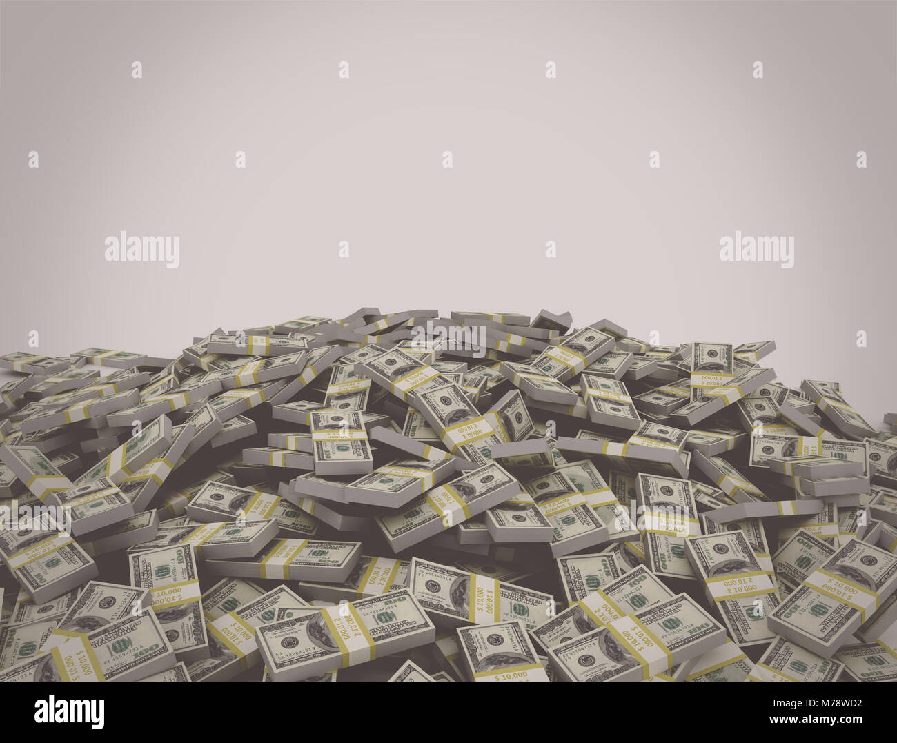 Large pile of us dollar bills Stock Photo - Alamy