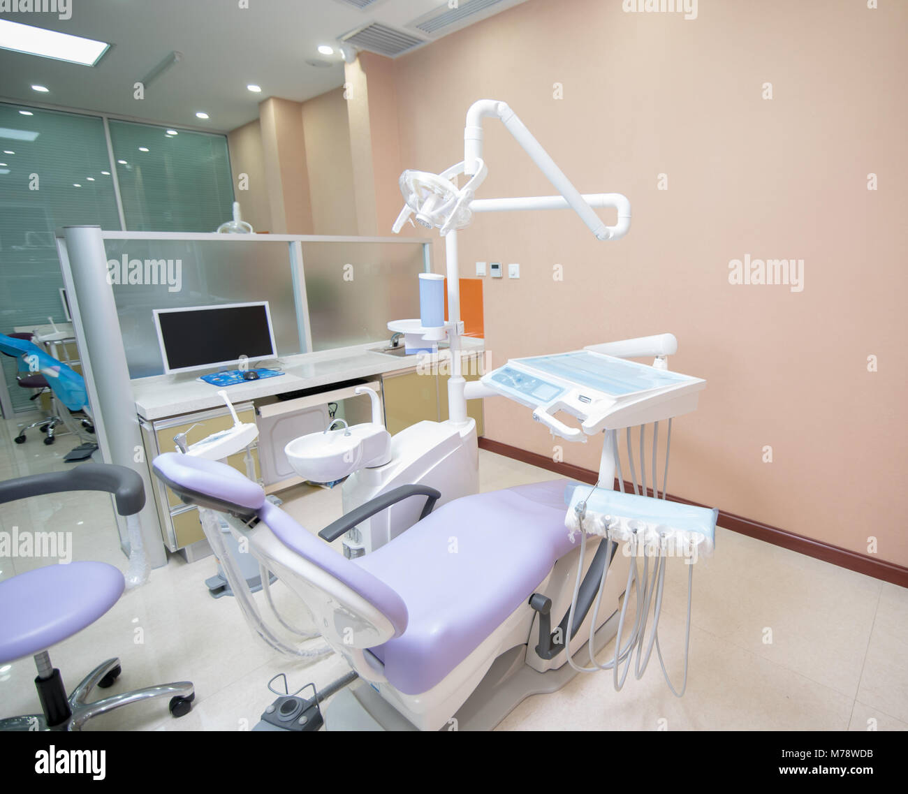 Interior of a dental clinic Stock Photo - Alamy