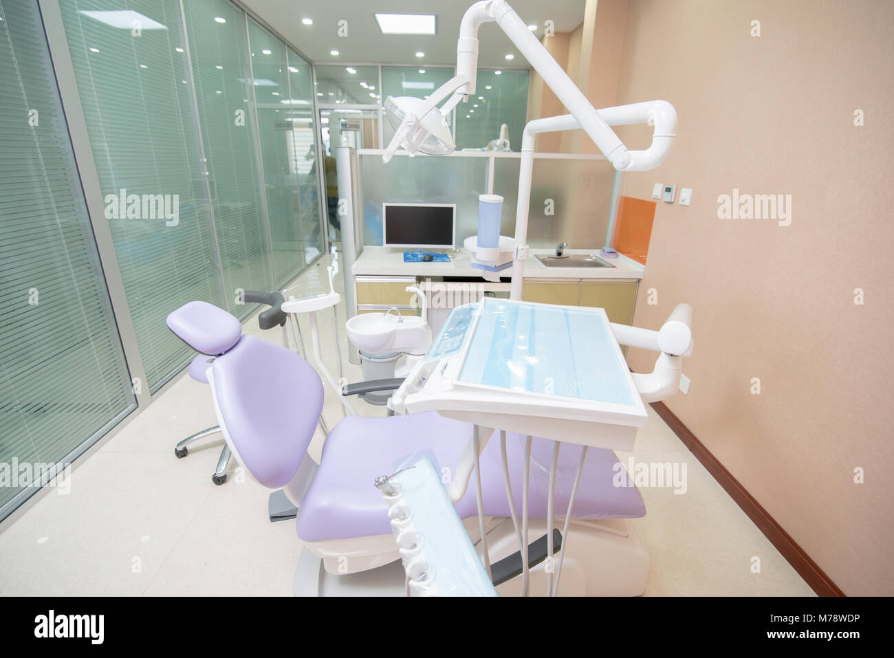 Interior of a dental clinic Stock Photo - Alamy