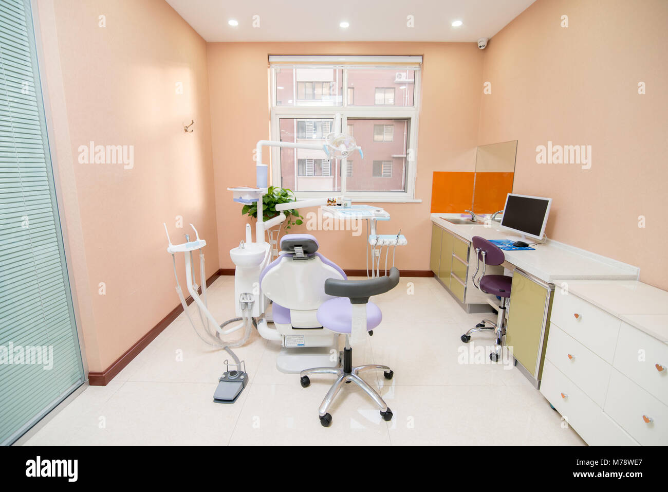 Interior of a dental clinic Stock Photo - Alamy